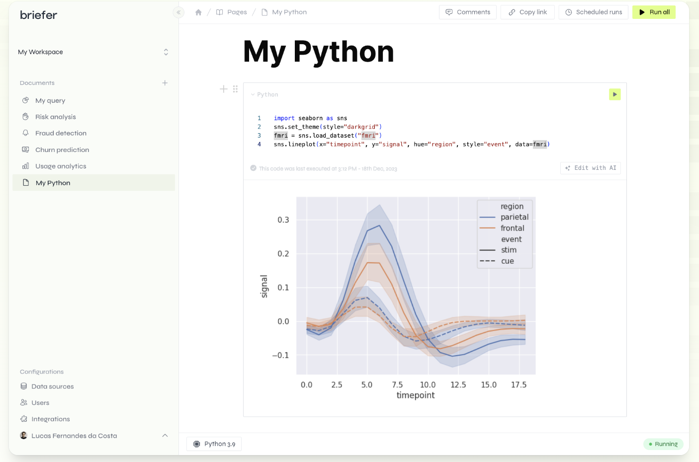 Meet Briefer: An AI-Powered Startup with Jupyter Notebook like Platform ...
