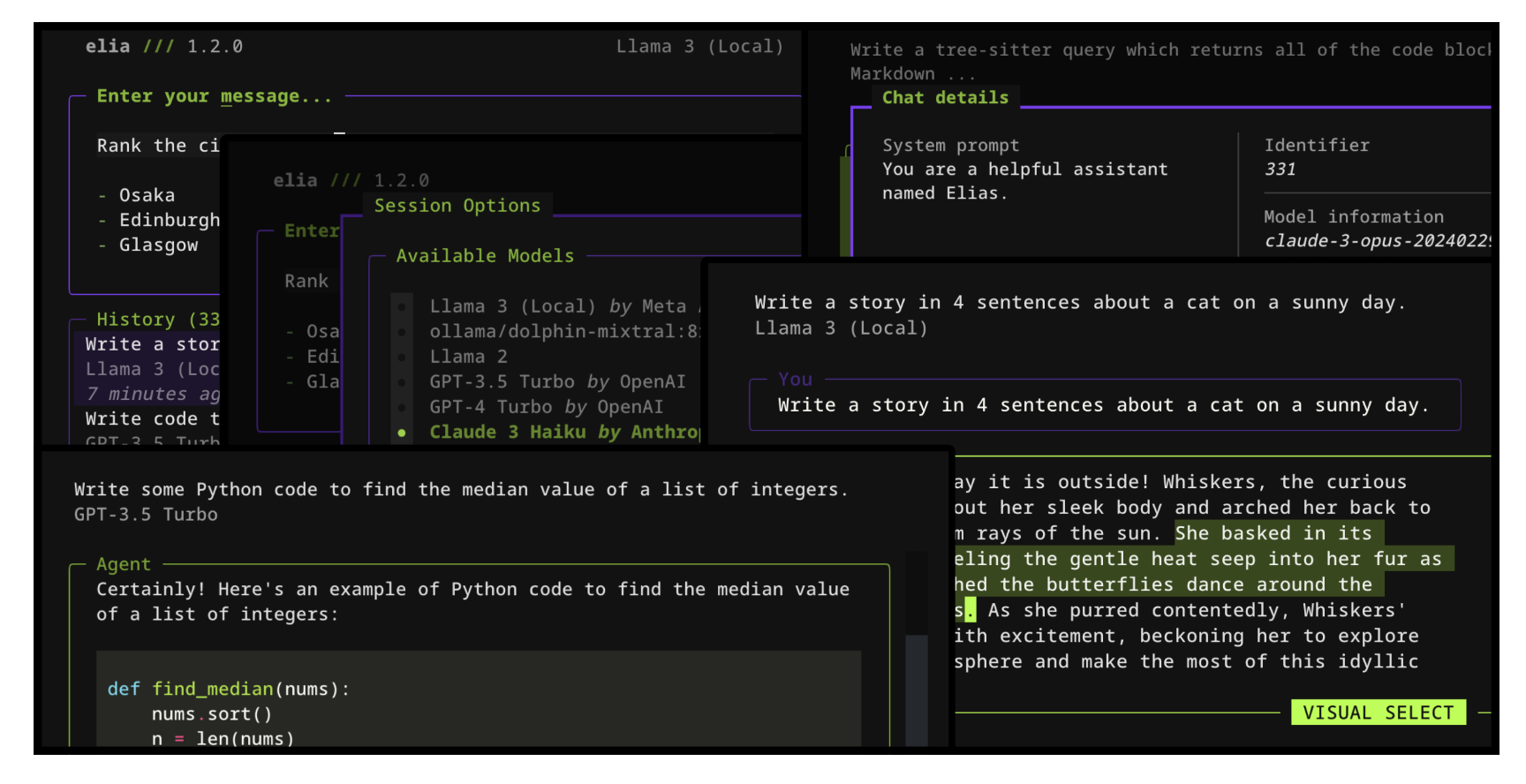 Elia: An Open Source Terminal UI for Interacting with LLMs – Every Intel
